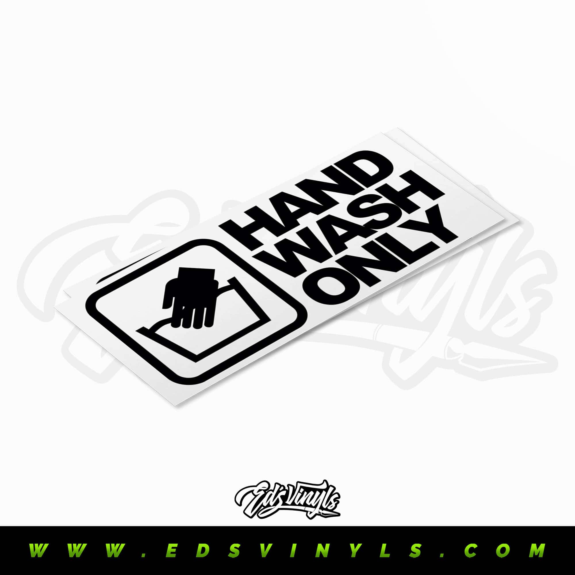 Hand Wash Only Edsvinyls Hand Wash Only Edsvinyls