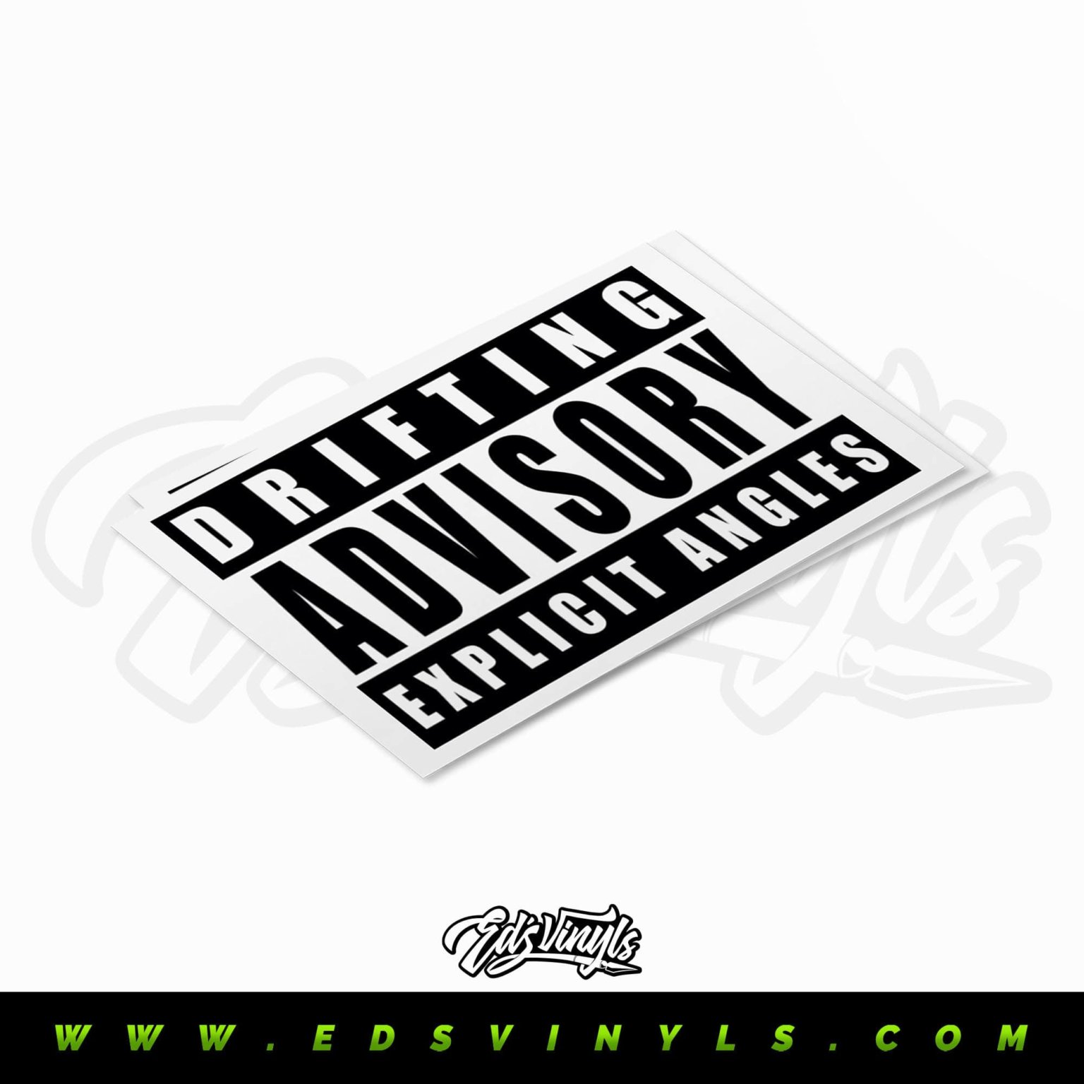 Drifting advisory explicit angles - Edsvinyls
